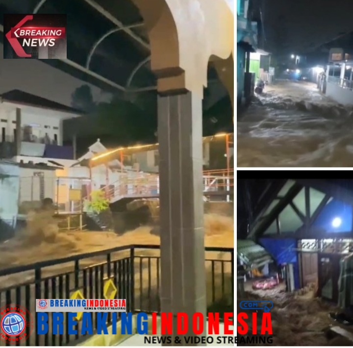 Bencana Alam di Puncak Bogor: Longsor dan Banjir Terjang Sejumlah Wilayah - Breaking Indonesia